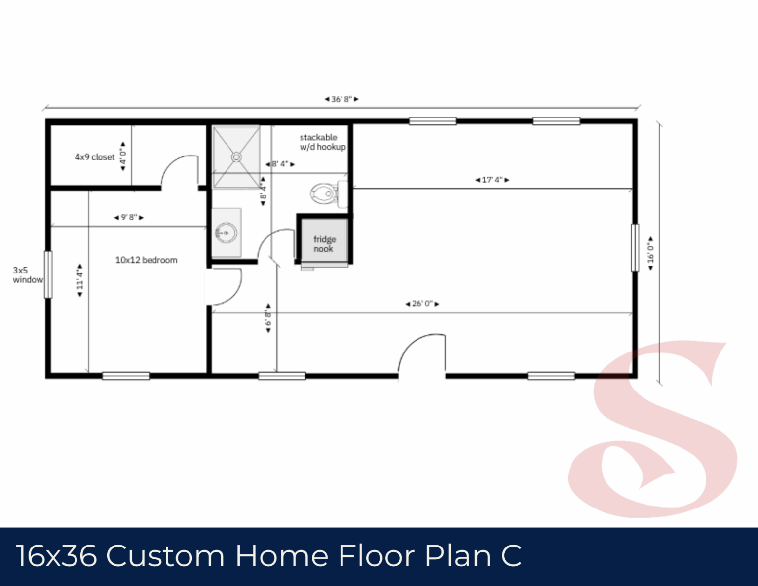 Tiny Homes | 16x36 Custom Tiny Home | Shivers Buildings