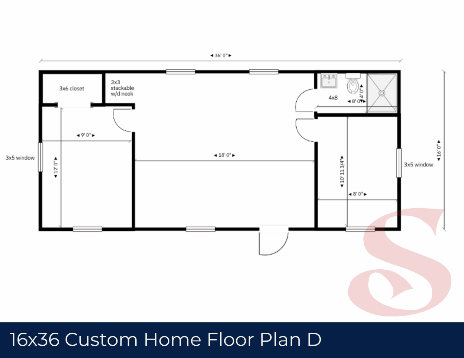 Tiny Homes | 16x36 Custom Tiny Home | Shivers Buildings