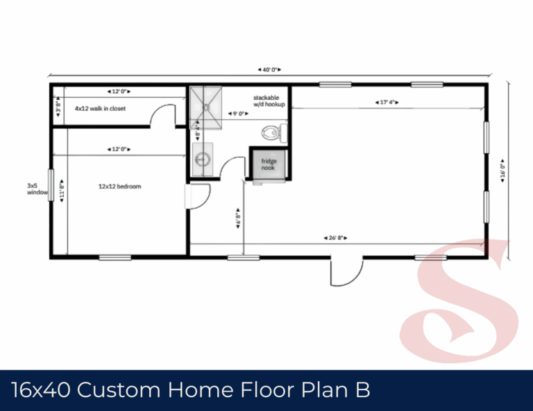 Tiny Homes | 16x40 Custom Tiny Home | Shivers Buildings