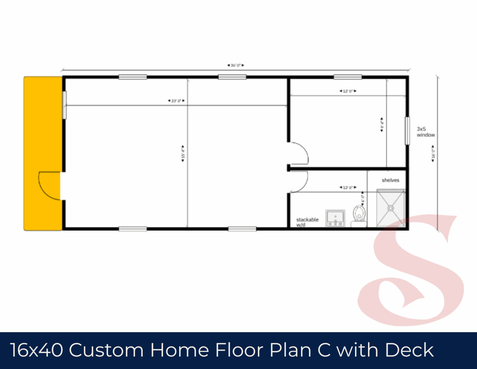 Tiny Homes | 16x40 Custom Tiny Home | Shivers Buildings